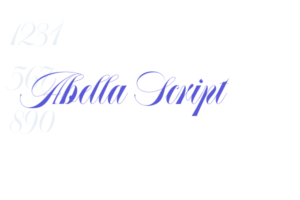 Abella Script - Font Free Download