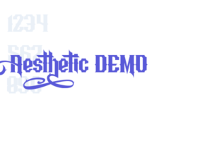 Aesthetic DEMO - Font Free Download