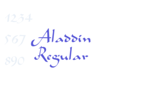 Aladdin Regular Font Free [Download Now]