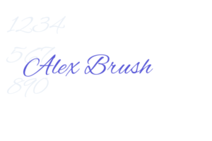 Alex Brush Font Free [Download Now]