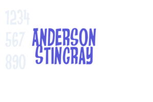 Anderson Stingray Font Free [Download Now]