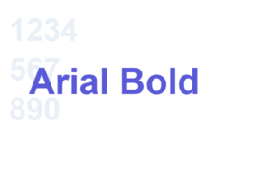 Arial Bold Font Free [Download Now]