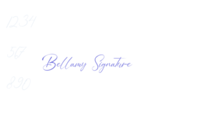 Bellamy Signature Font Free [Download Now]