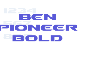 Ben Pioneer Bold Font Free [Download Now]
