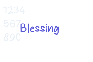 Blessing Font Free [Download Now]