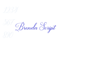 Brenda Script Font Free [Download Now]