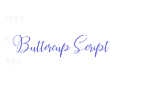 Buttercup Script - Font Free Download