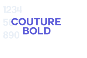 COUTURE Bold Font Free [Download Now]