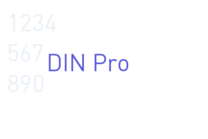 DIN Pro Font Free [Download Now]