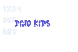 Dino Kids - Font Free Download
