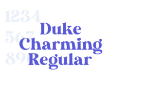 Duke Charming Regular Font Free [Download Now]