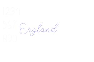 England Font Free [Download Now]