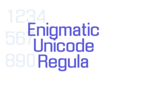 Enigmatic Unicode Regula Font Free [Download Now]