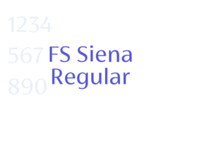FS Siena Regular Font Free [Download Now]