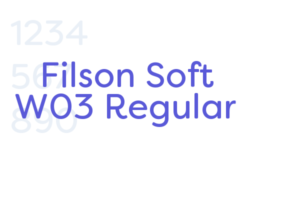 Filson Soft W03 Regular Font Free [Download Now]
