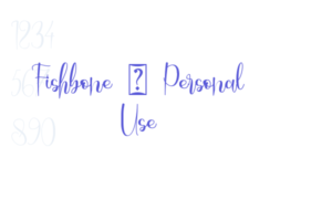 Fishbone Font Free [Download Now]