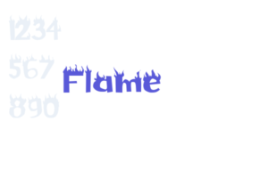 Flame Font Free [Download Now]