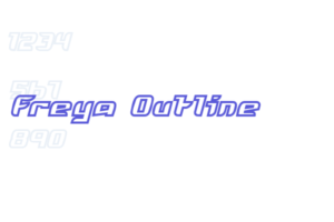 Freya Outline Font Free [Download Now]