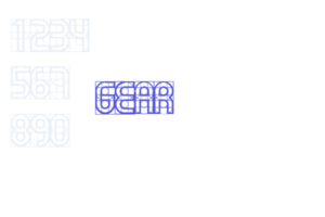 Gear Font Free [Download Now]
