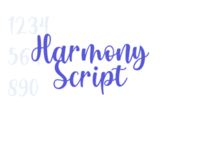 Harmony Script Font Free [Download Now]