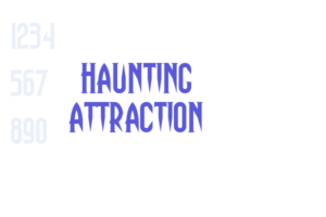 Haunting Attraction Font Free [Download Now]
