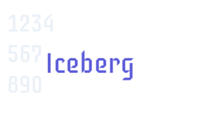 Iceberg Font Free [Download Now]