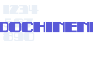 IndochineNF - Font Free Download