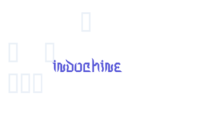 Indochine Font Free [Download Now]