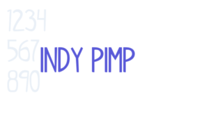 Indy Pimp Font Free [Download Now]