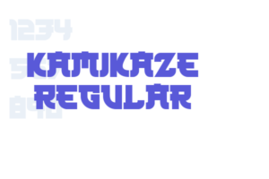Kamikaze Regular Font Free [Download Now]