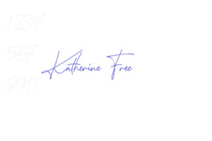 Katherine Free Font Free [Download Now]