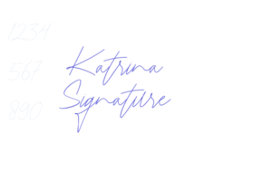Katrina Signature Font Free [Download Now]