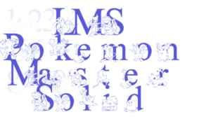 LMS Poke'mon Master Solid Font Free [Download Now]