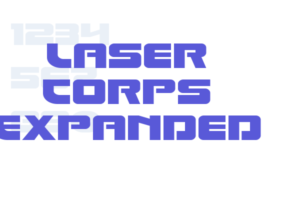 Laser Corps Expanded Font Free [Download Now]