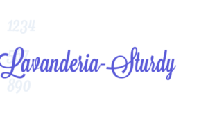 Lavanderia-Sturdy Font Free [Download Now]