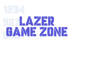Lazer Game Zone Font Free [Download Now]