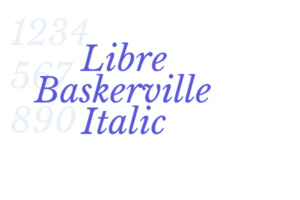 Libre Baskerville Italic Font Free [Download Now]