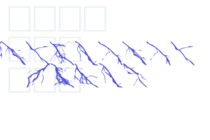 Lightning Bolts - Font Free Download