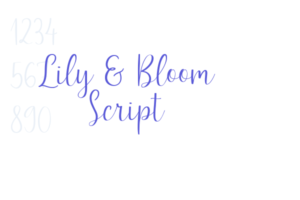 Lily & Bloom Script Font Free [Download Now]