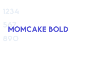 MOMCAKE Bold Font Free [Download Now]