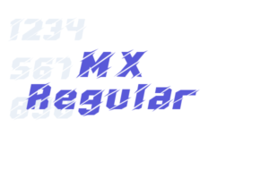 MX Regular - Font Free Download