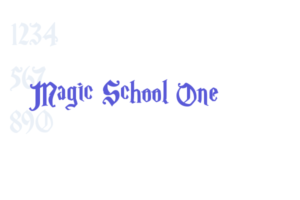 Magic School One Font Free [Download Now]