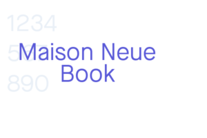 Maison Neue Book Font Free [Download Now]