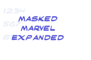 Masked Marvel Expanded Font Free [Download Now]