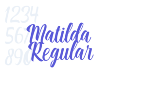 Matilda Regular Font Free [Download Now]