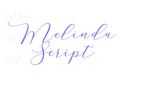 Melinda Script Font Free [Download Now]