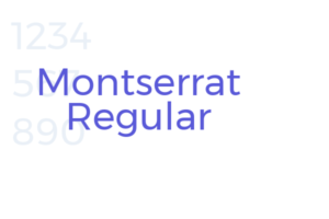 Montserrat-Regular Font Free [Download Now]