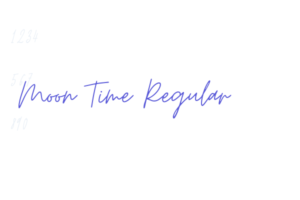 Moon Time Regular Font Free [Download Now]