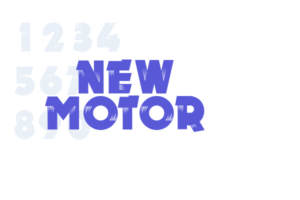 New MOTOR Font Free [Download Now]