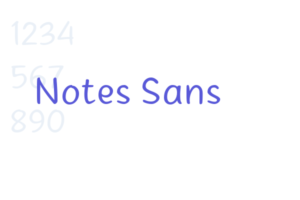 Notes Sans Font Free [Download Now]
